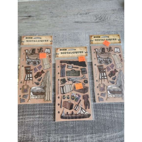 Sticko | Office | Sticko Stickers Lot Vintage Baby Travel Train ...